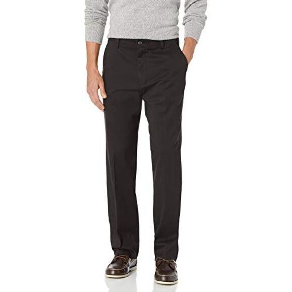 Dockers | Pants | Dockers Mens Classic Fit Easy Khaki Pants Black Size ...